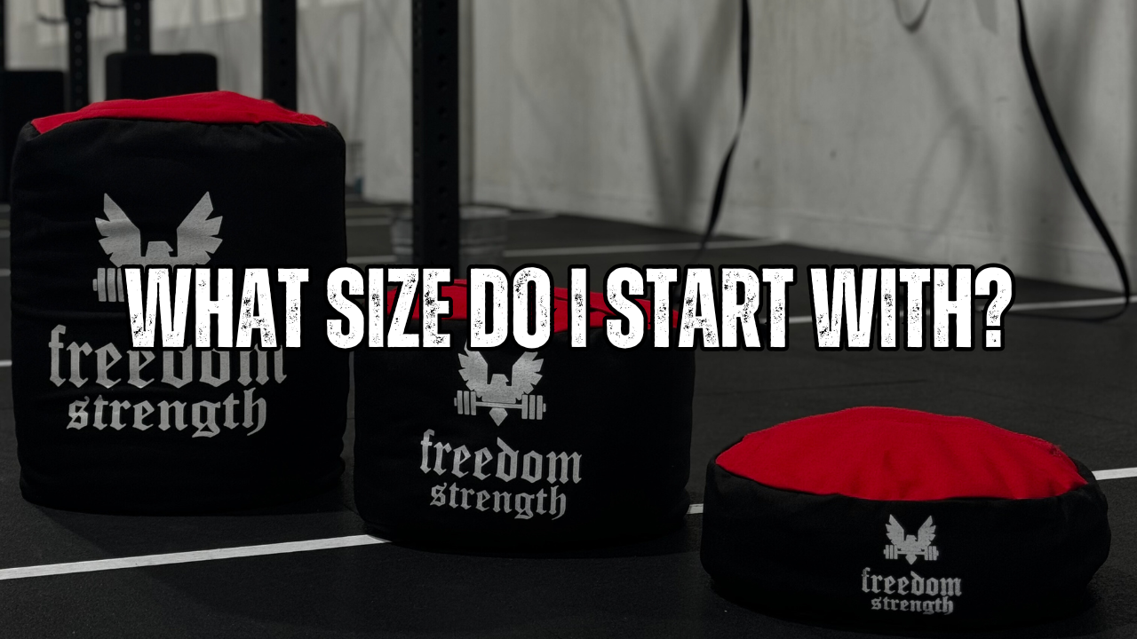 What size sandbag should I get? – Freedom Strength Co.