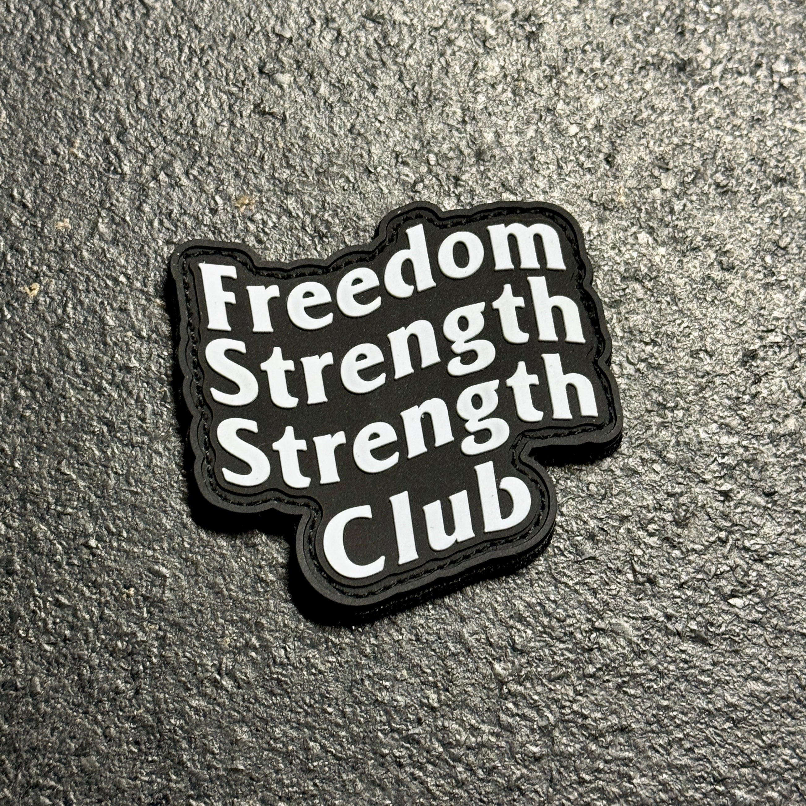 Freedom Strength Strength Club Patch – Freedom Strength Co.
